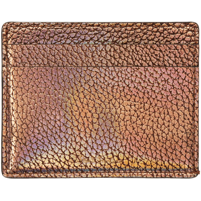 Paul Smith Gold Slip Credit Card Holder Paul Smith