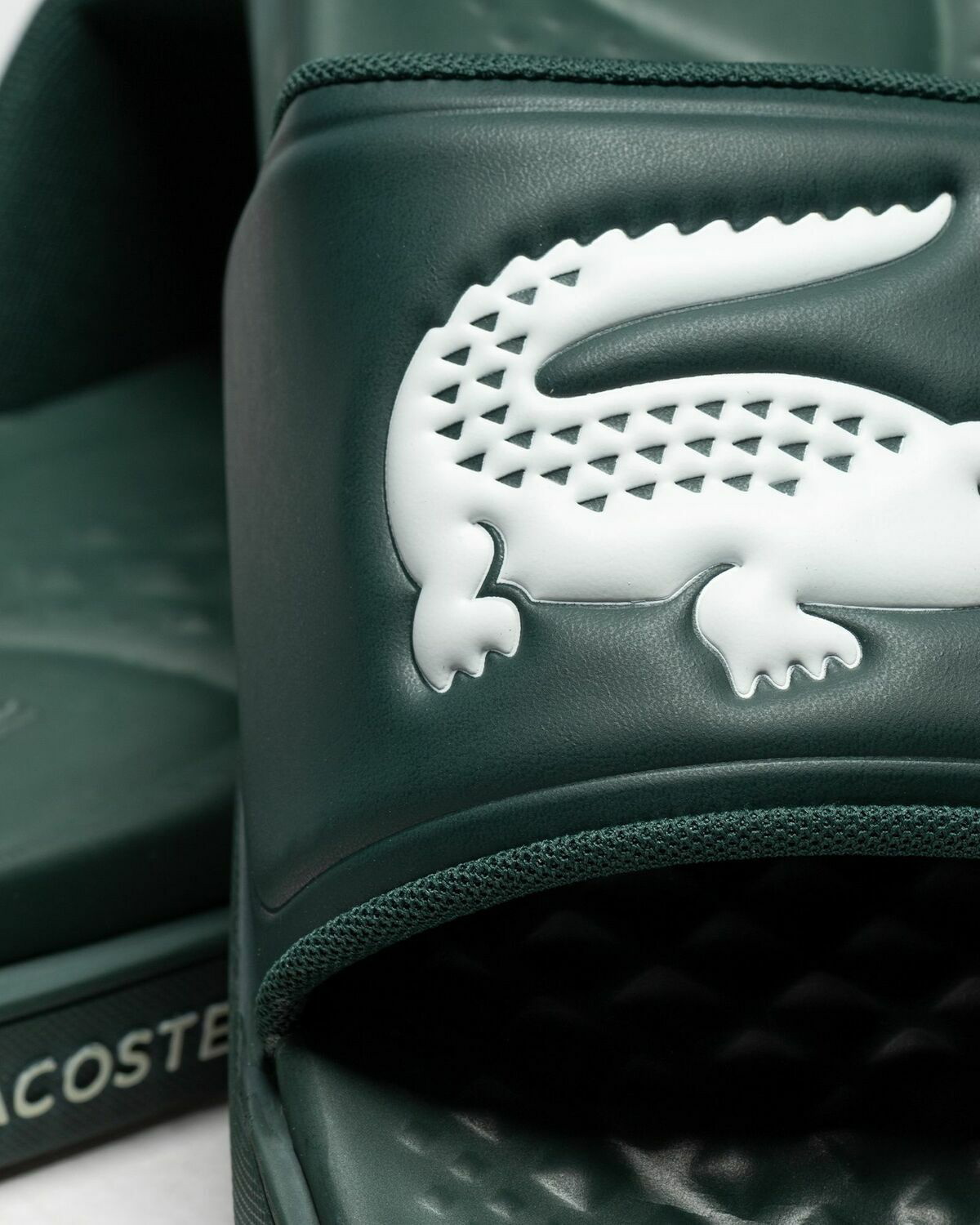 Lacoste Croco Dualiste 0922 1 Cma Green Sandals & Slides Lacoste