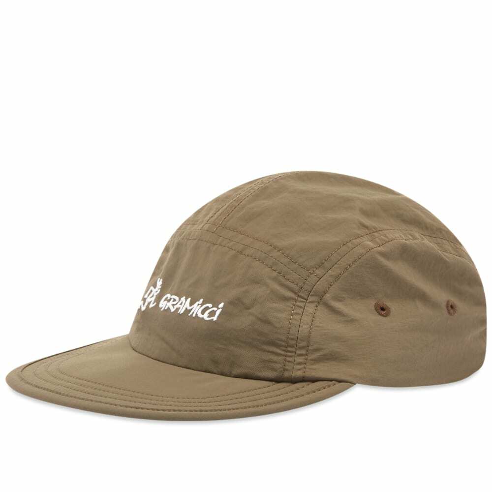 Gramicci Men's Shell Jet Cap in Ash Olive Gramicci