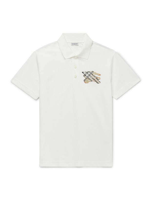 Burberry Cotton Polo Shirt Burberry