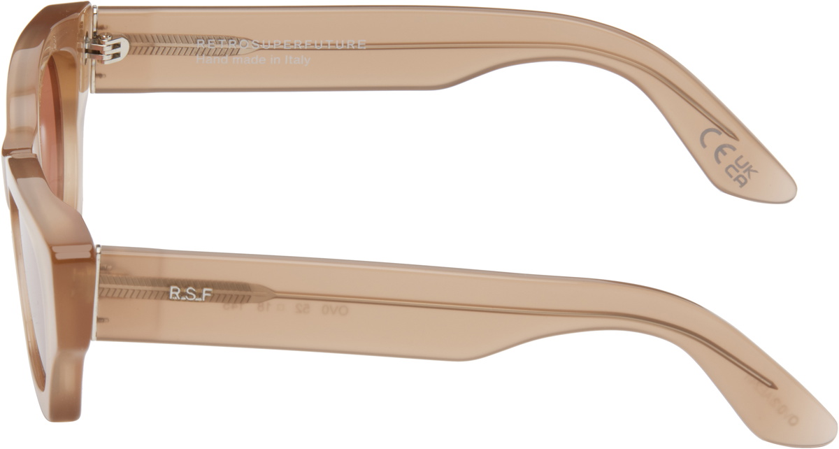 RETROSUPERFUTURE Brown Tono Sunglasses RETROSUPERFUTURE