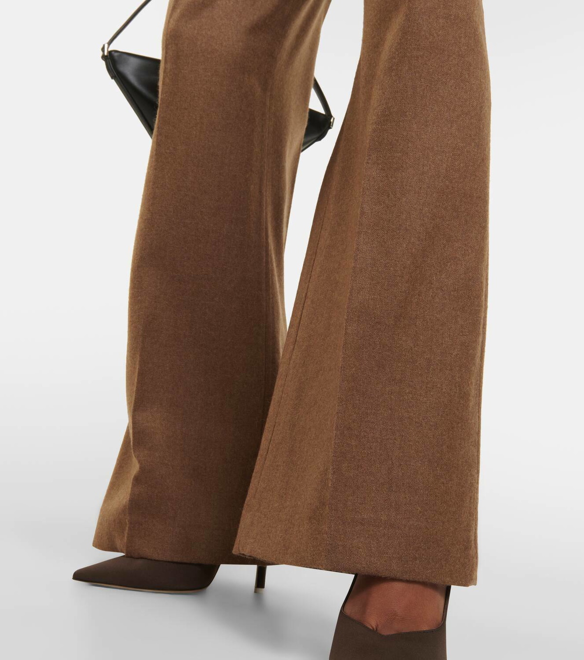 AG Jeans x EmRata Joan wool wide-leg pants AG Jeans