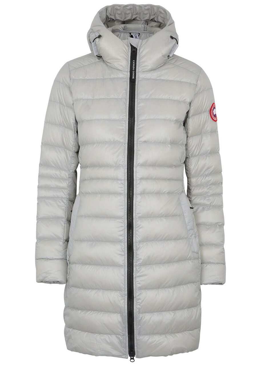 Canada Goose Cypress Grey Quilted Shell Jacket, Coat, Light Grey Canada ...
