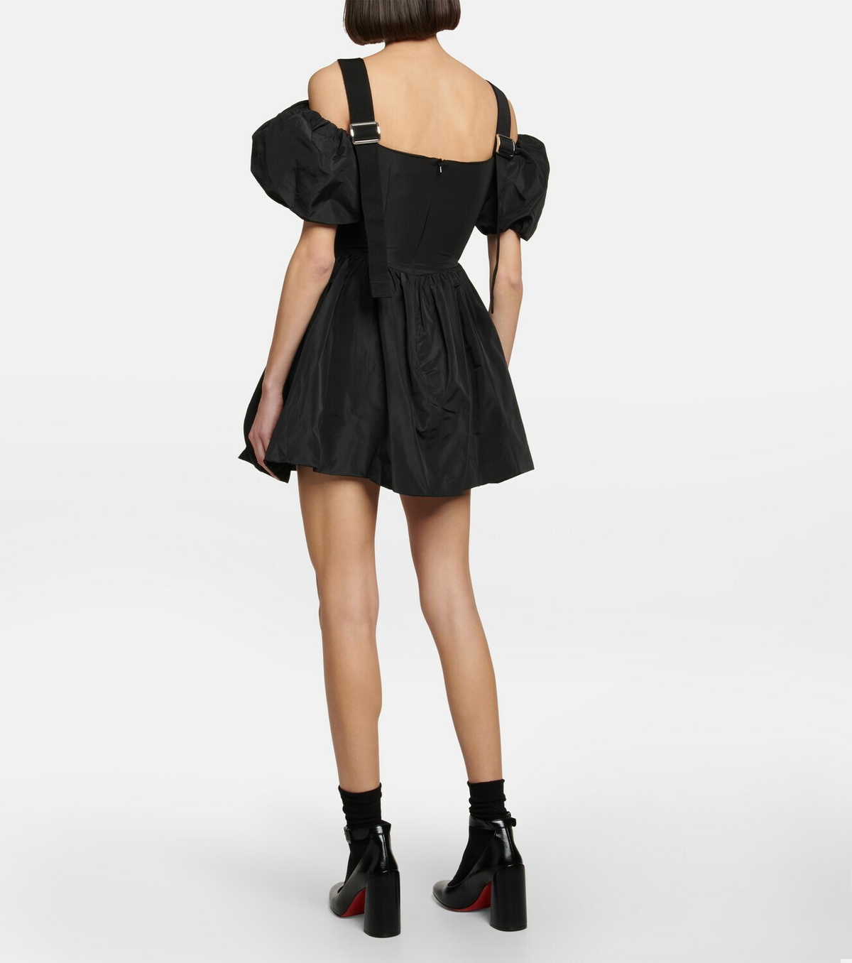 Simone Rocha - Puff-sleeve taffeta minidress Simone Rocha