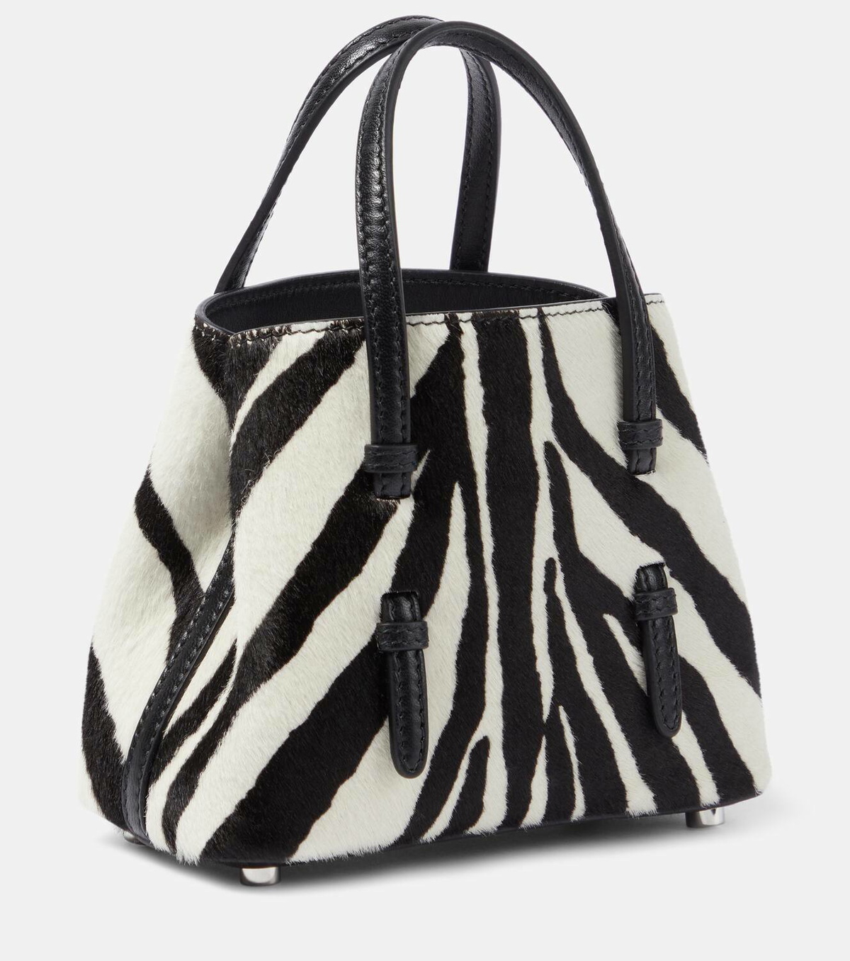Alaïa Mina 16 micro calf hair tote bag ALAÏA
