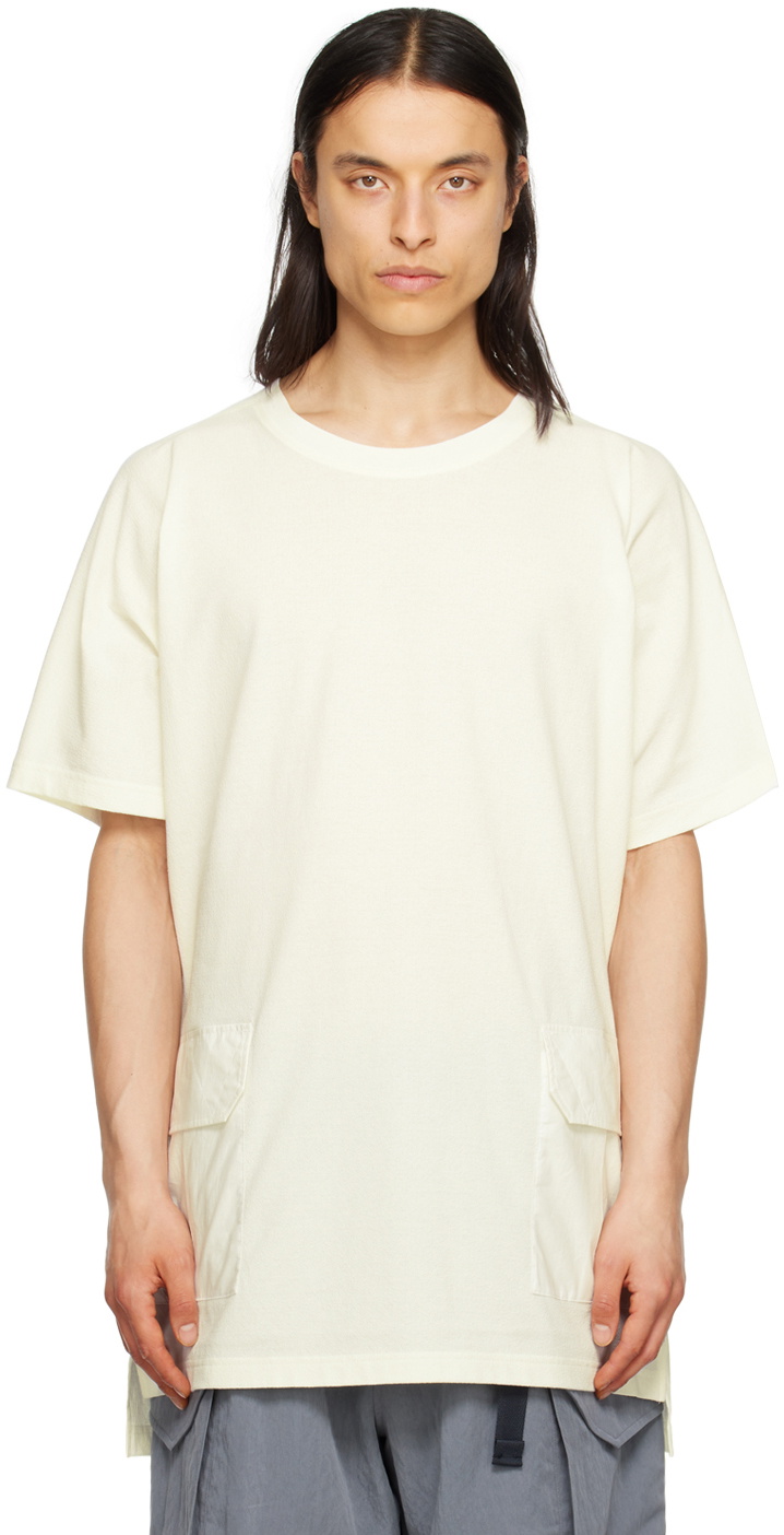 Y-3 Off-White Cargo Pocket T-Shirt Y-3