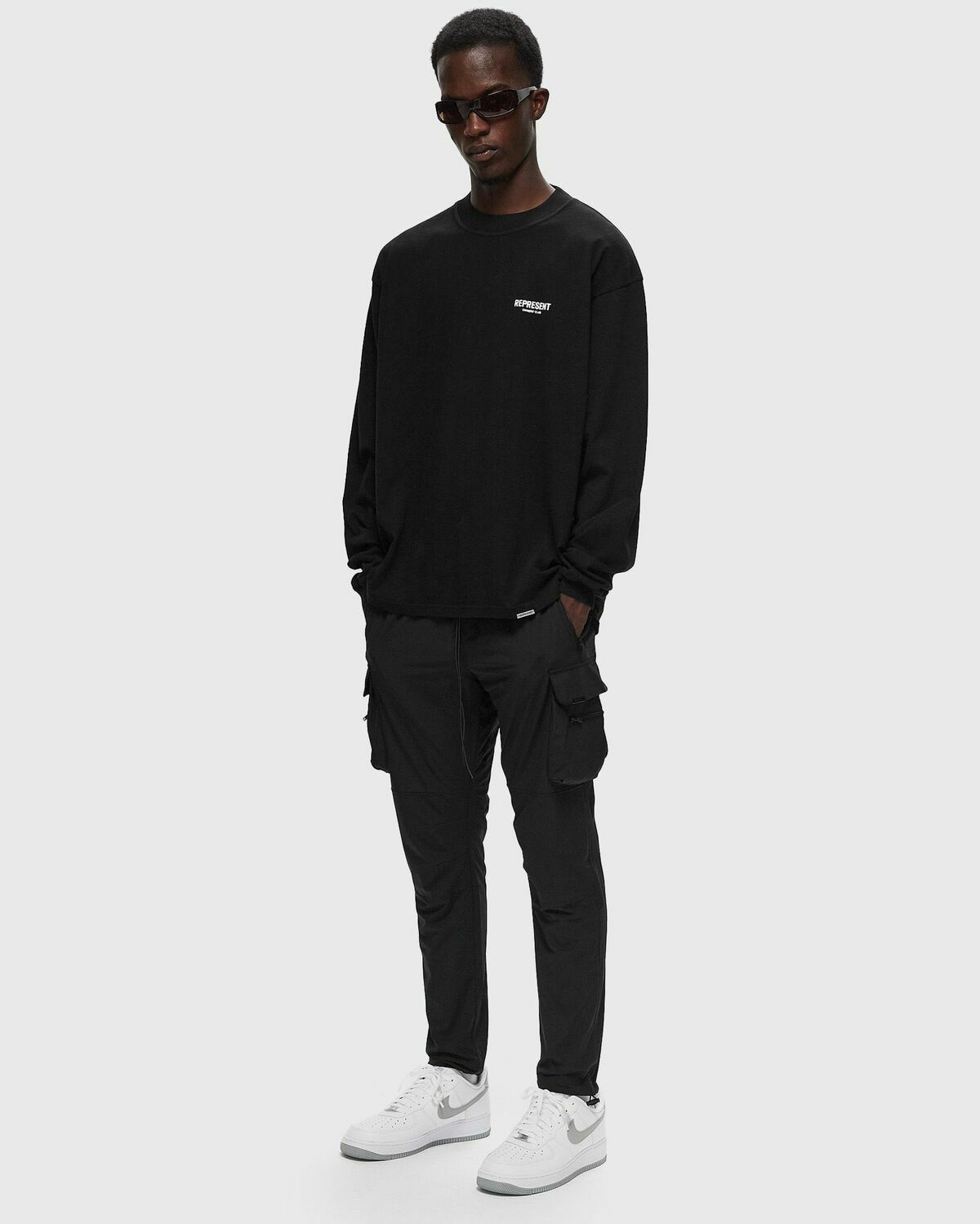Represent 247 Pant Black Cargo Pants Represent