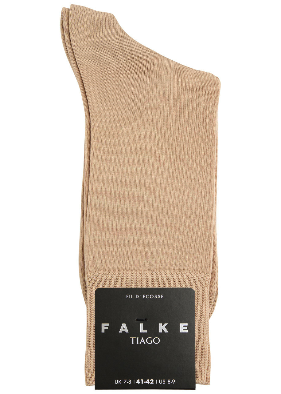 Falke Tiago Cotton-blend Socks Beige FALKE Ergonomic Sport System