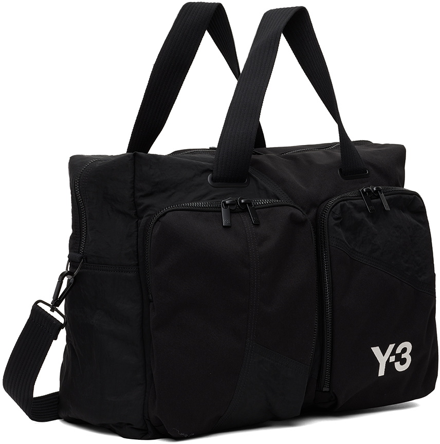 Y-3 Black Holdall Tote Y-3