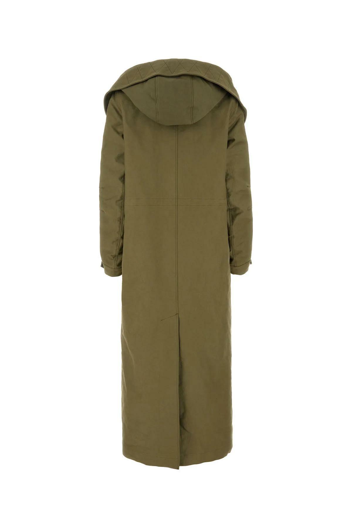 Prada Long Parka Coat Prada