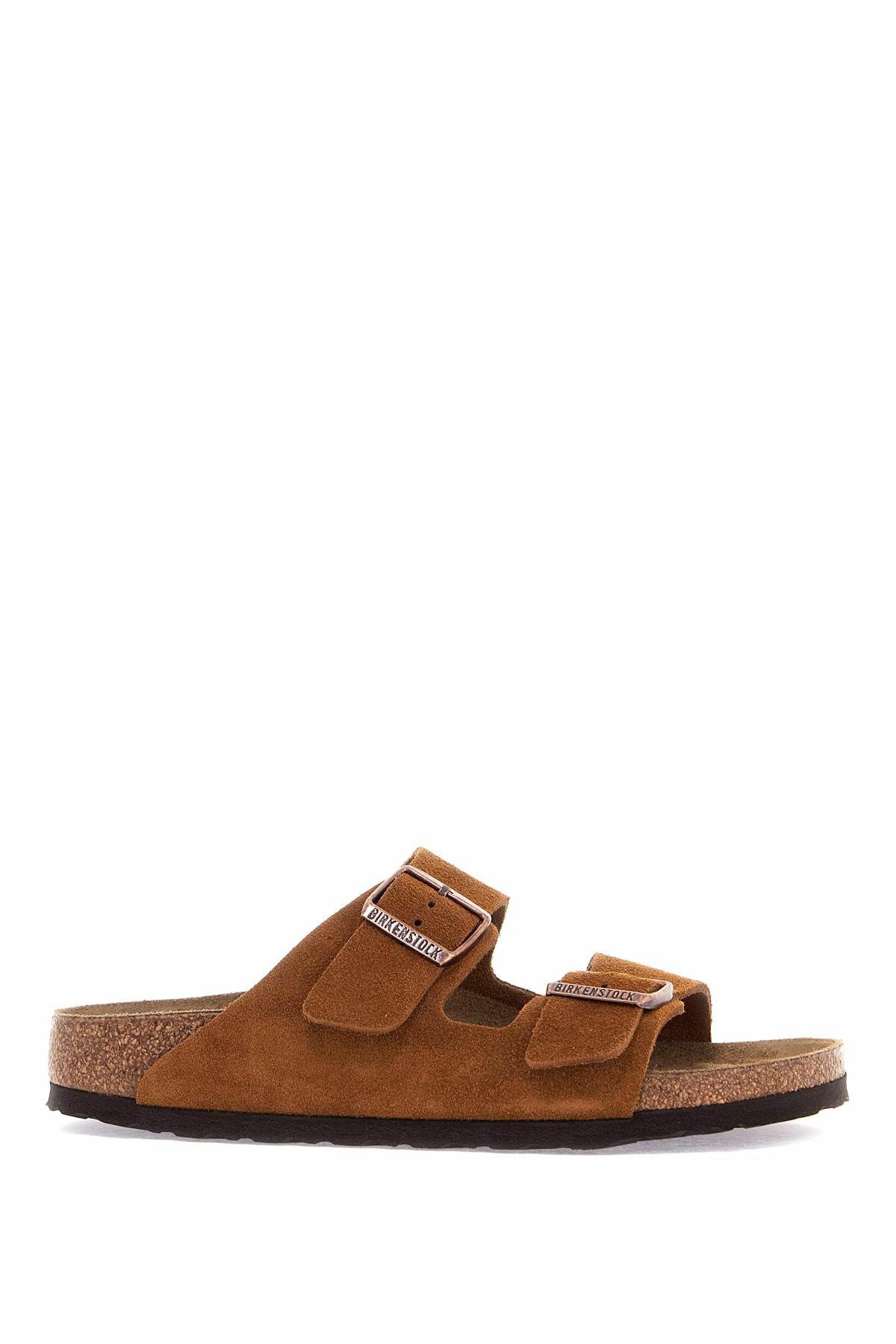 BIRKENSTOCK arizona slides narrow fit Brown Birkenstock