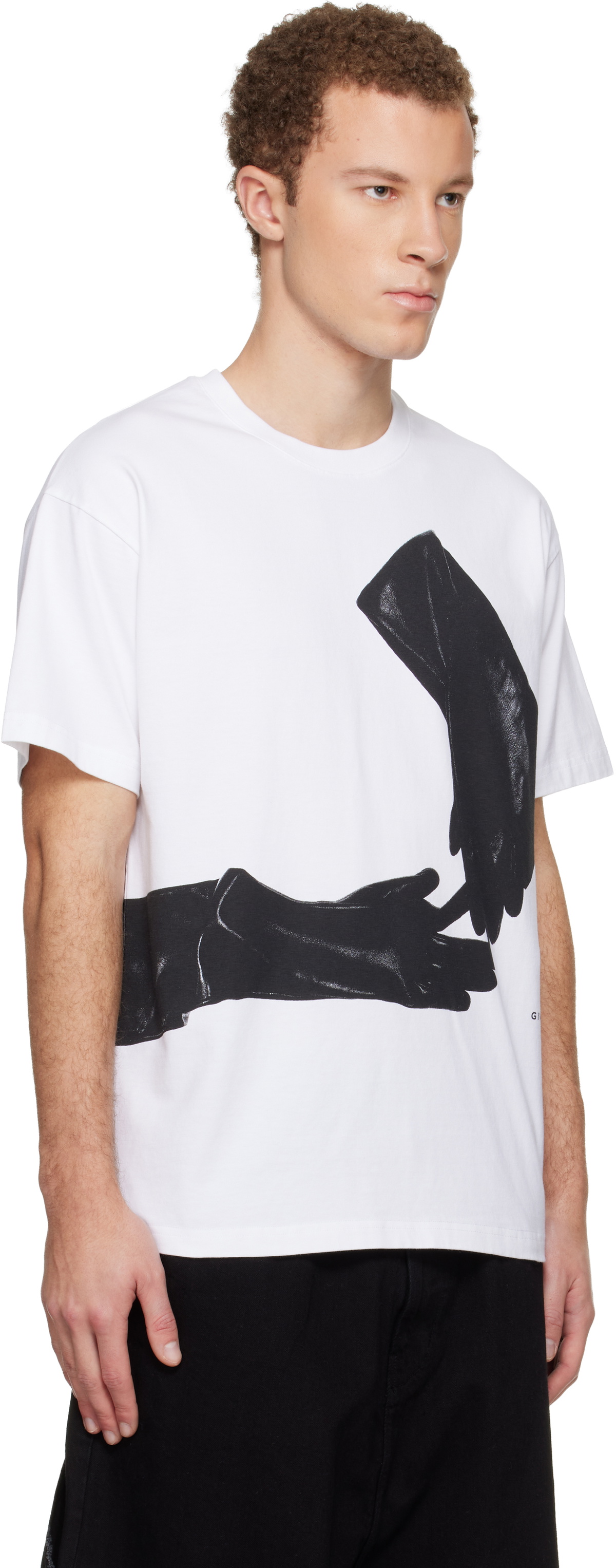 Givenchy White Surrealism Print T-shirt Givenchy
