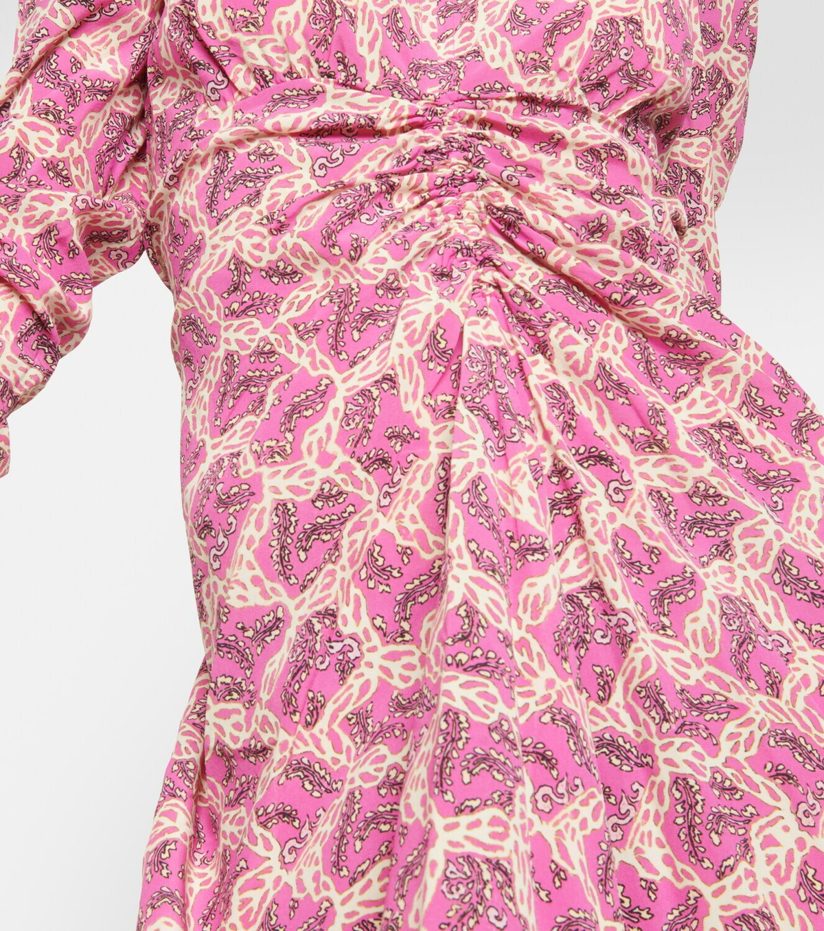 Isabel Marant Albini printed silk-blend midi dress Isabel Marant