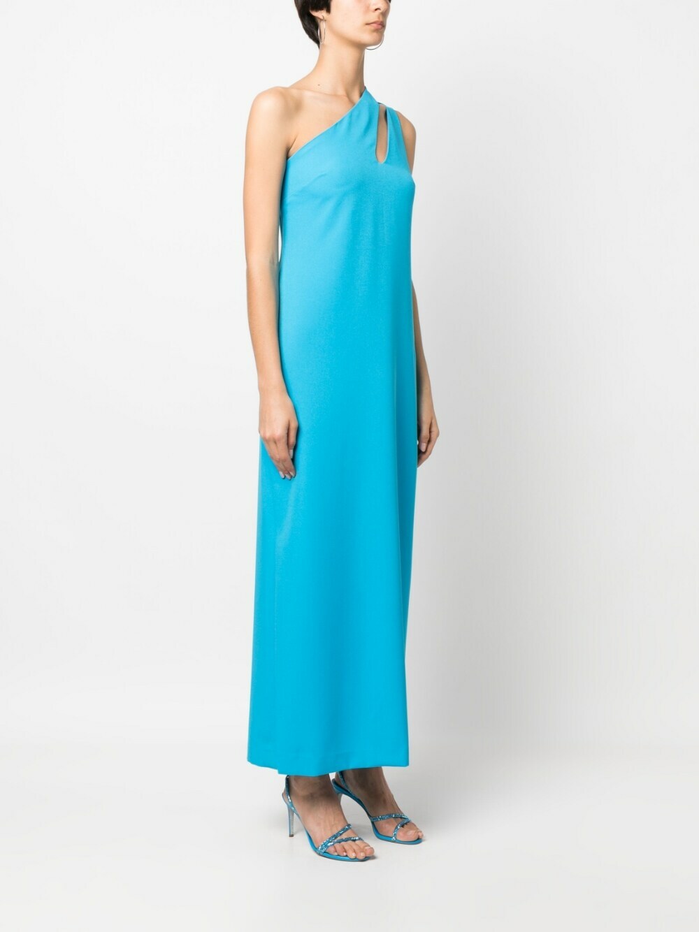 PAROSH - One-shoulder Long Dress Parosh