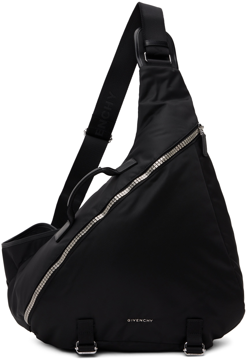 Givenchy Black Large G-Zip Triangle Backpack Givenchy