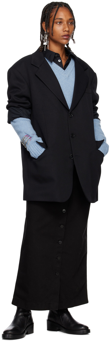 Raf Simons Blue Hammer Sweater Raf Simons