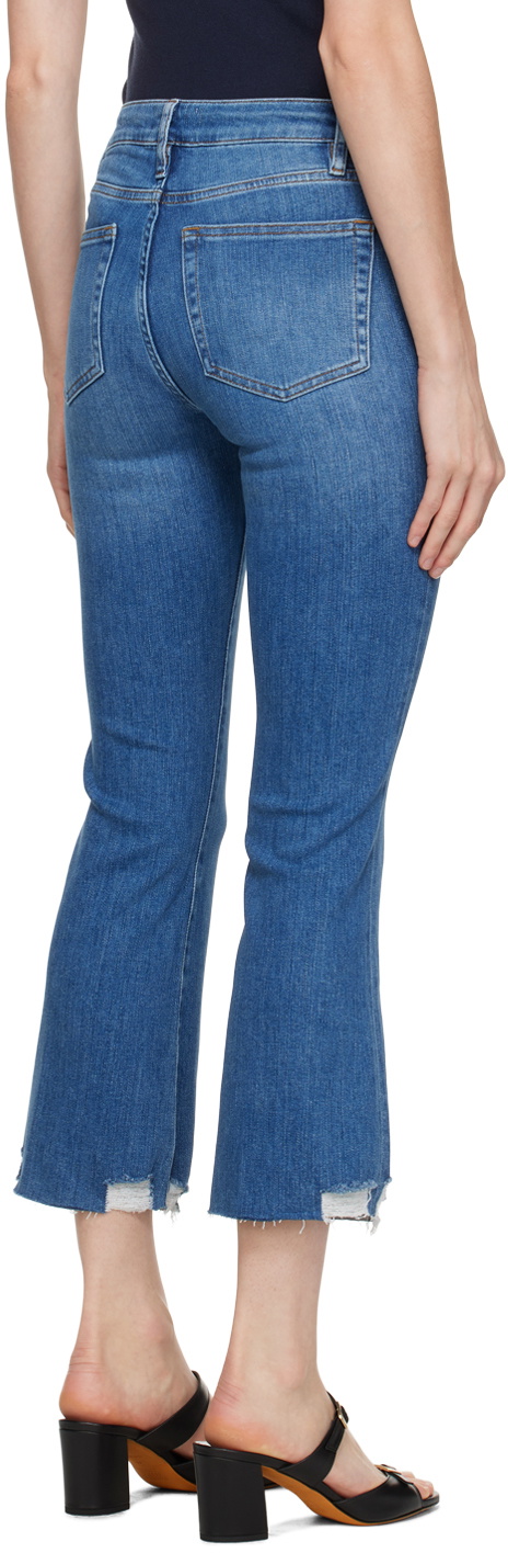 FRAME Blue 'Le Crop Mini' Jeans Frame Denim
