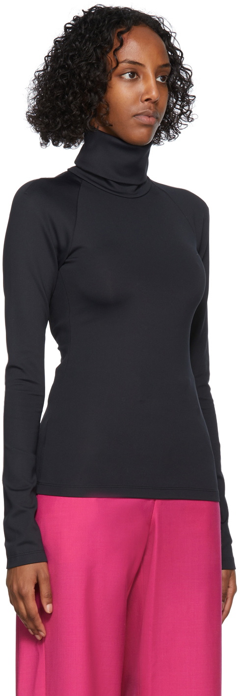 AMBUSH Black Open Back Turtleneck Ambush