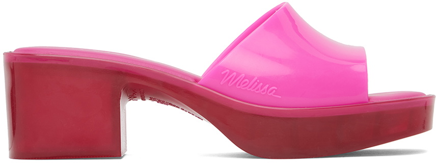 Melissa Pink Melissa Shape Mules Melissa