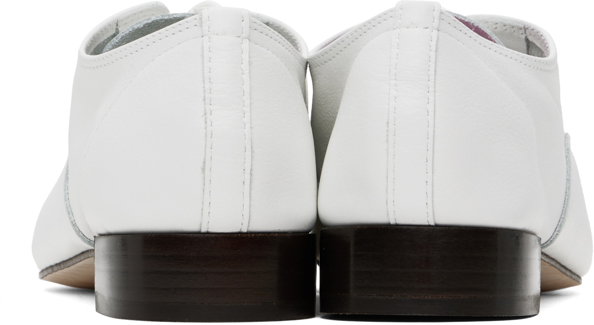 Repetto White Zizi Oxfords Repetto
