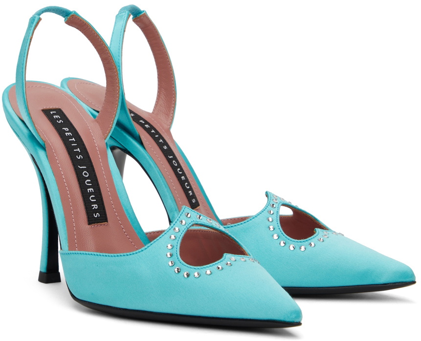 Les Petits Joueurs Blue Jerry Heels