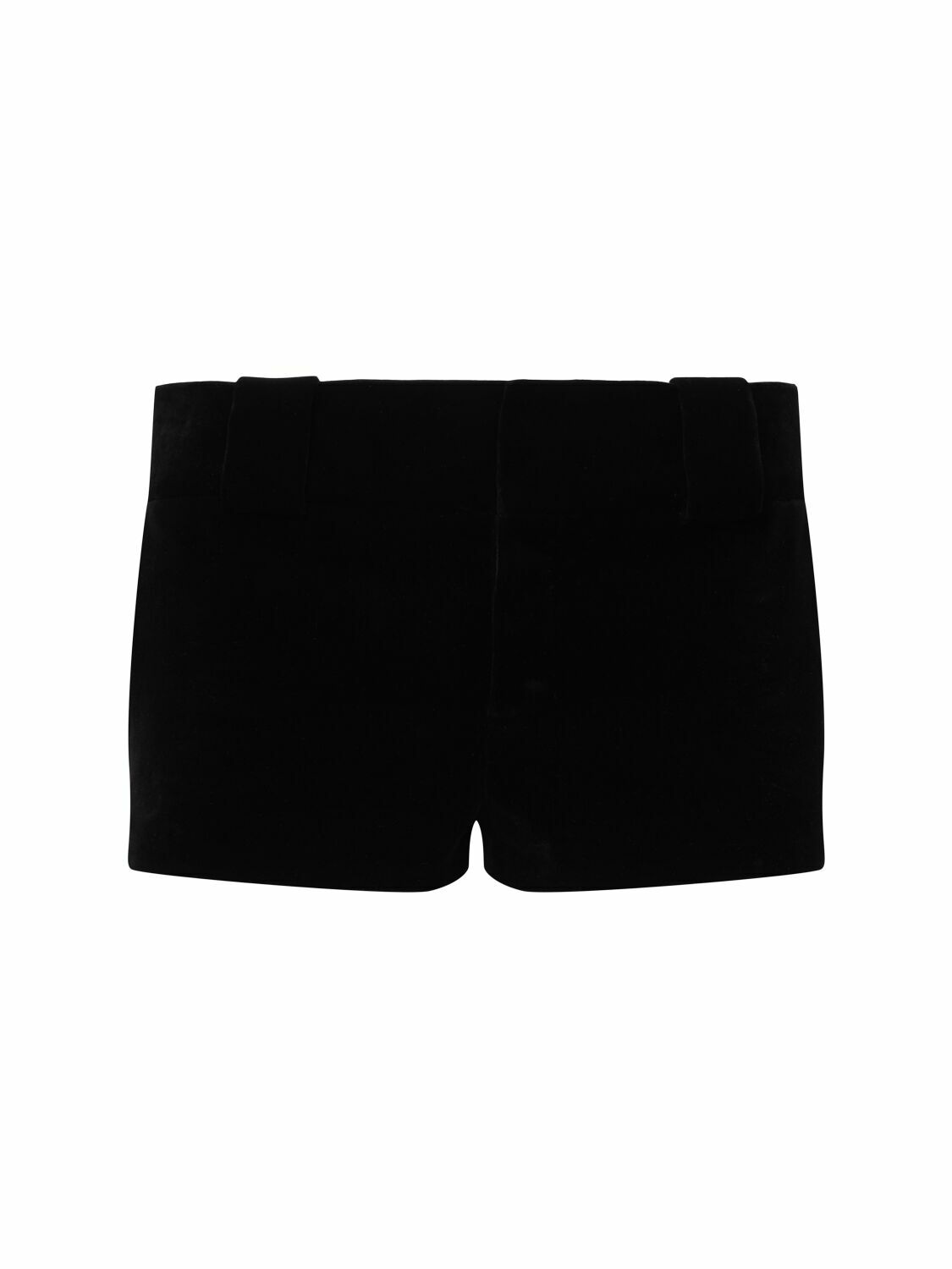 CHLOÉ Soft Cotton Velvet Mini Shorts Chloe