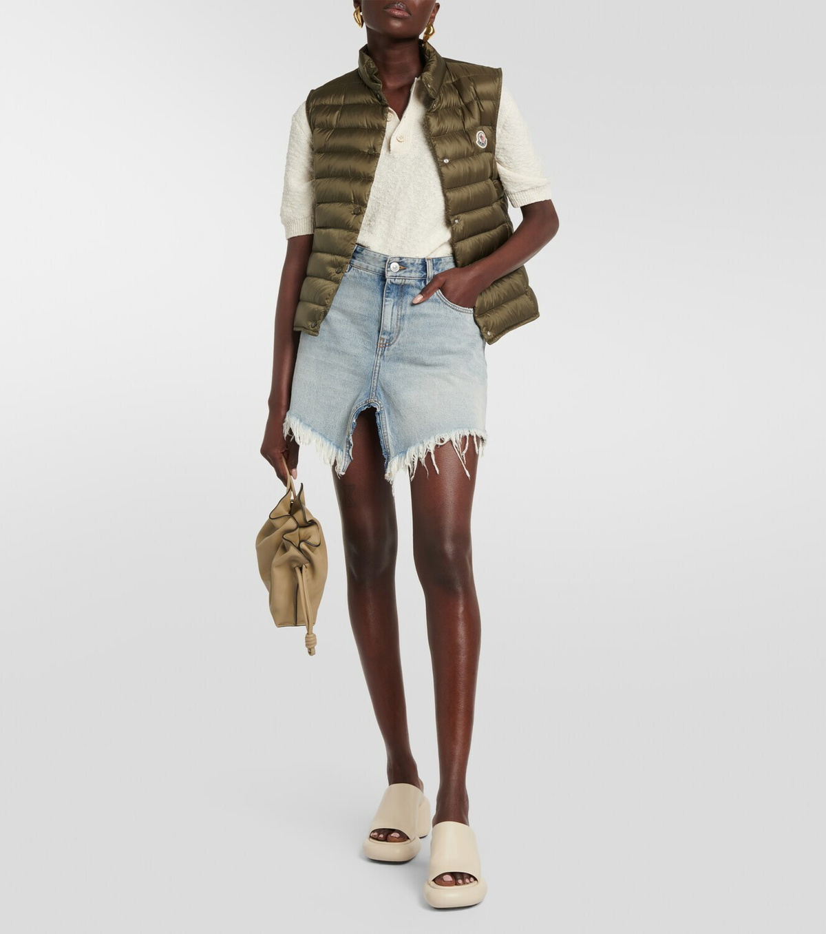 Moncler Liane quilted down vest Moncler