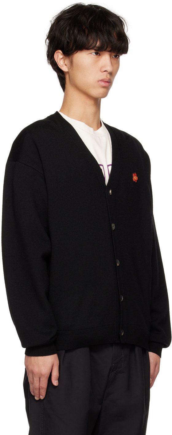 Kenzo Black Kenzo Paris Boke Flower Cardigan Kenzo