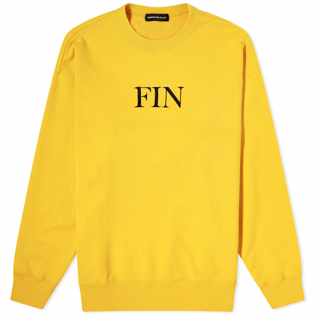 Undercover Women's Fin Sweat in Yellow Undercover