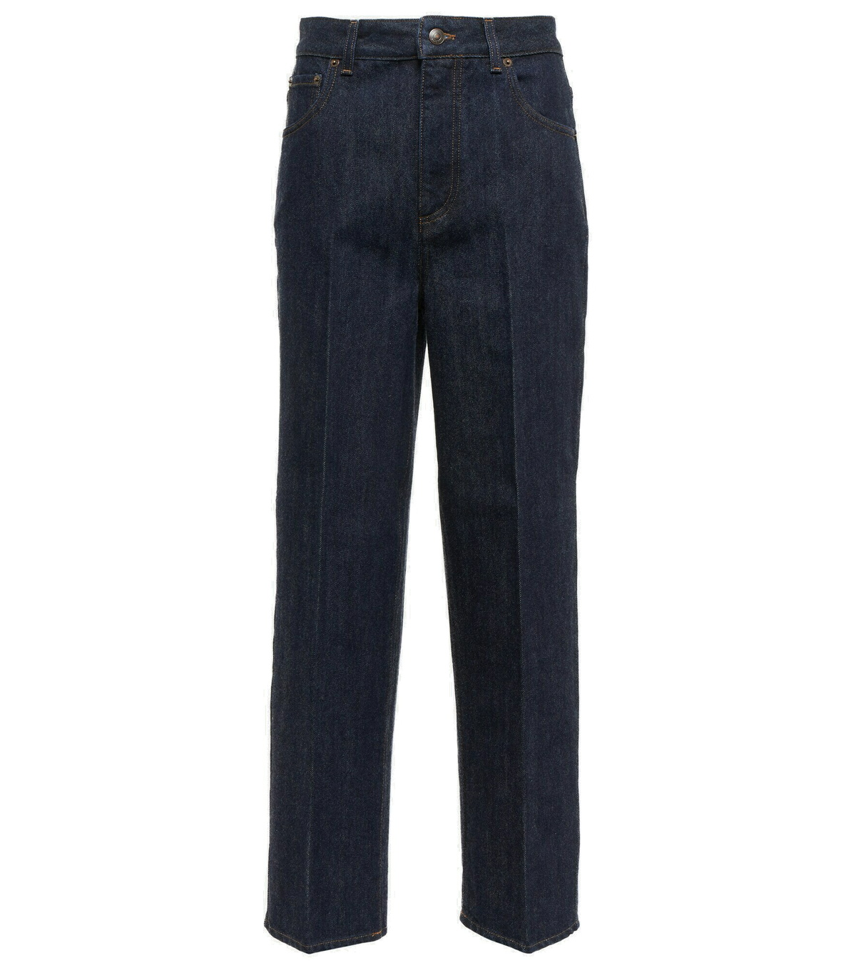 Loro Piana - High-rise straight jeans Loro Piana