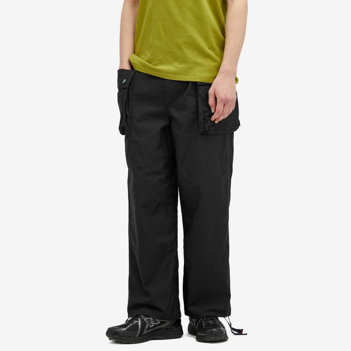 Brain Dead Men's Military Cloth P44 Jungle Pants in Black Brain Dead