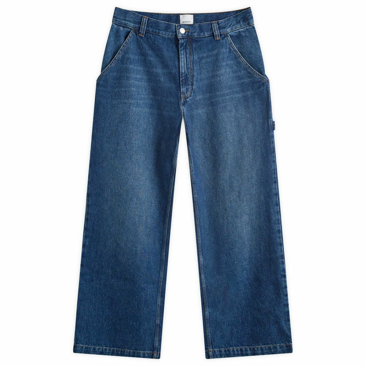 Isabel Marant Men's Jorama Carpenter Jeans in Blue Isabel Marant