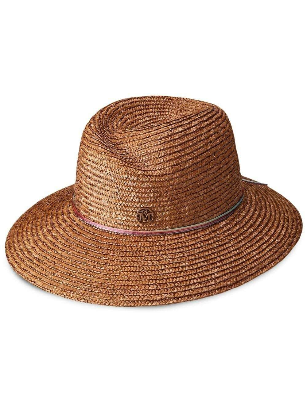 MAISON MICHEL - Virginie Straw Fedora Hat Maison Michel