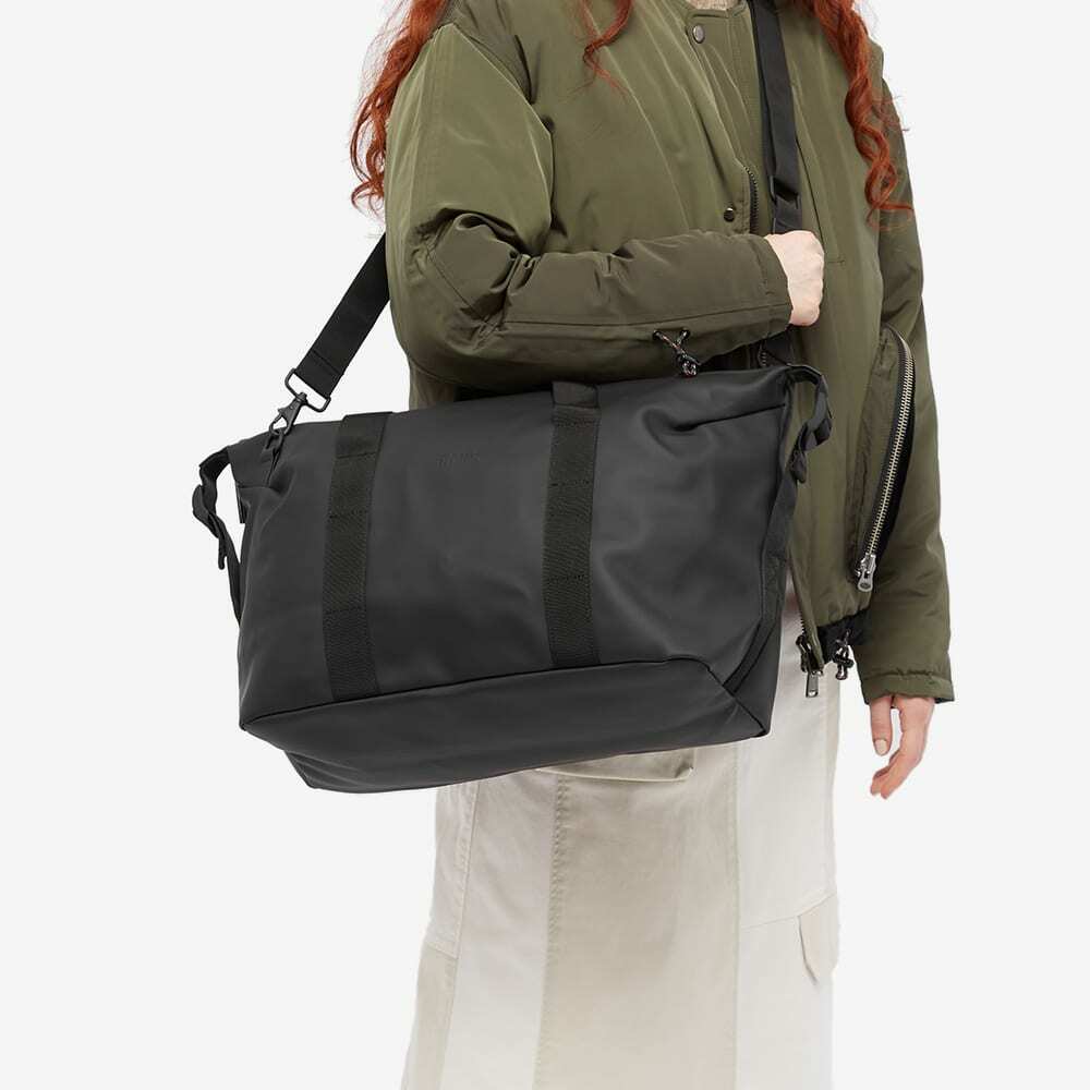 Rains Women's Small Weekend Bag in Black Rains