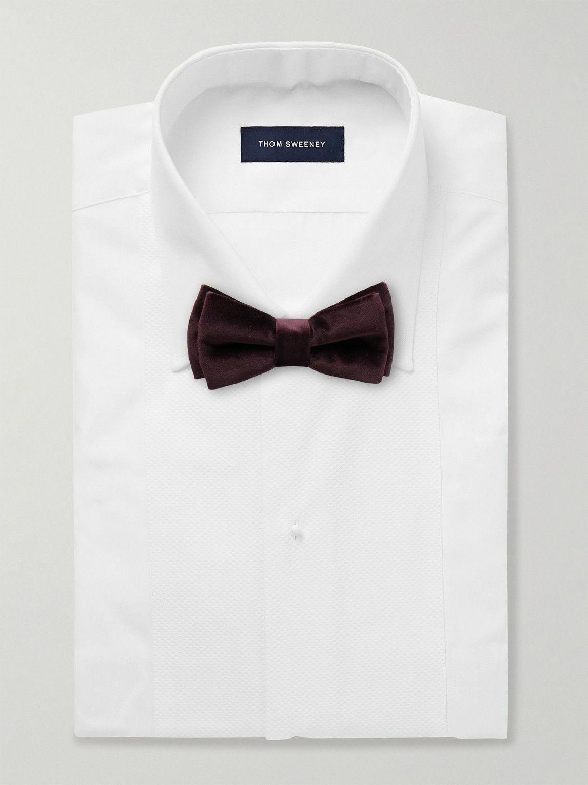 Thom Sweeney - Marcella Bib-Front Cotton and Lyocell-Blend Poplin and ...