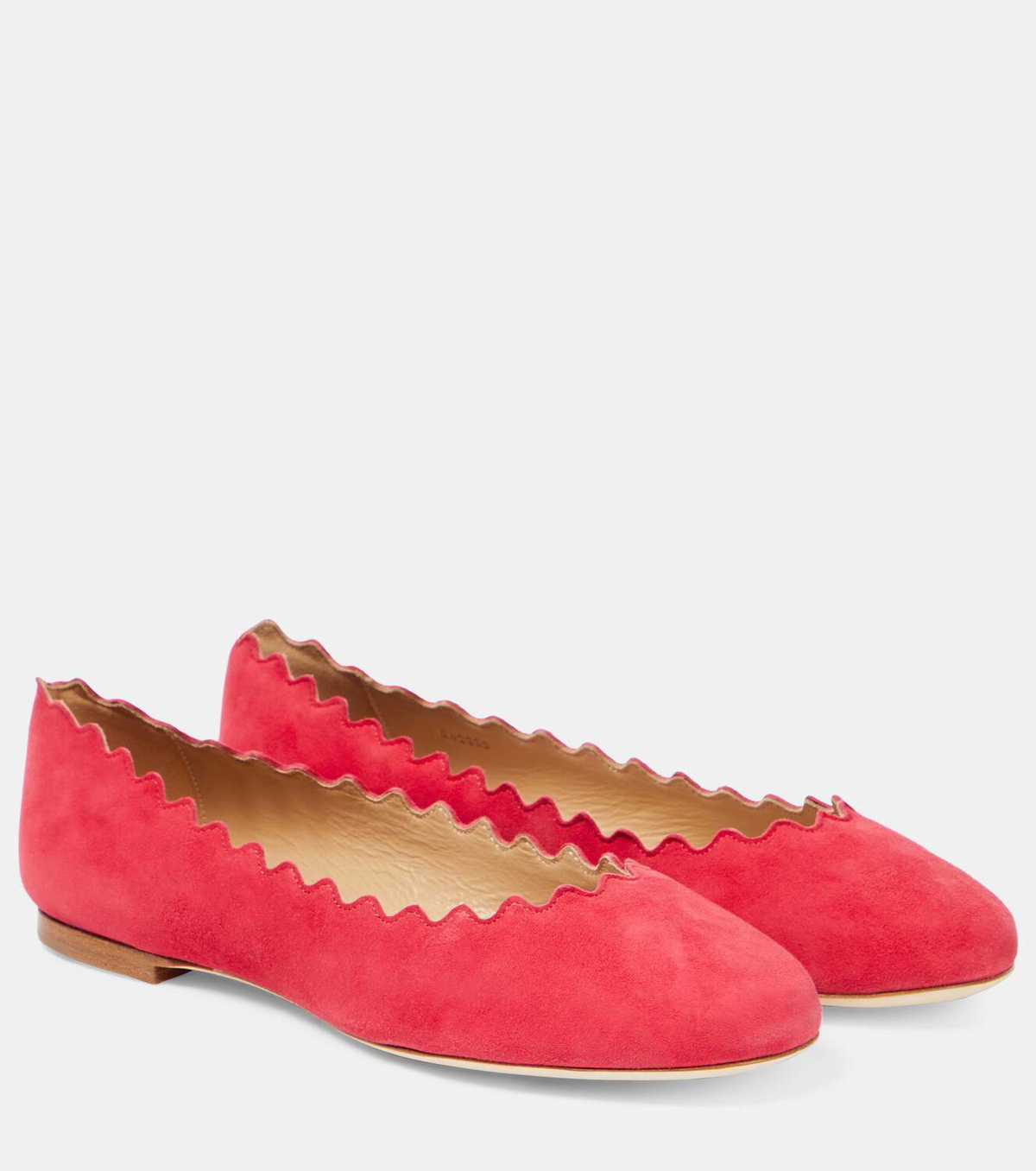Chloé Lauren suede ballet flats Chloe