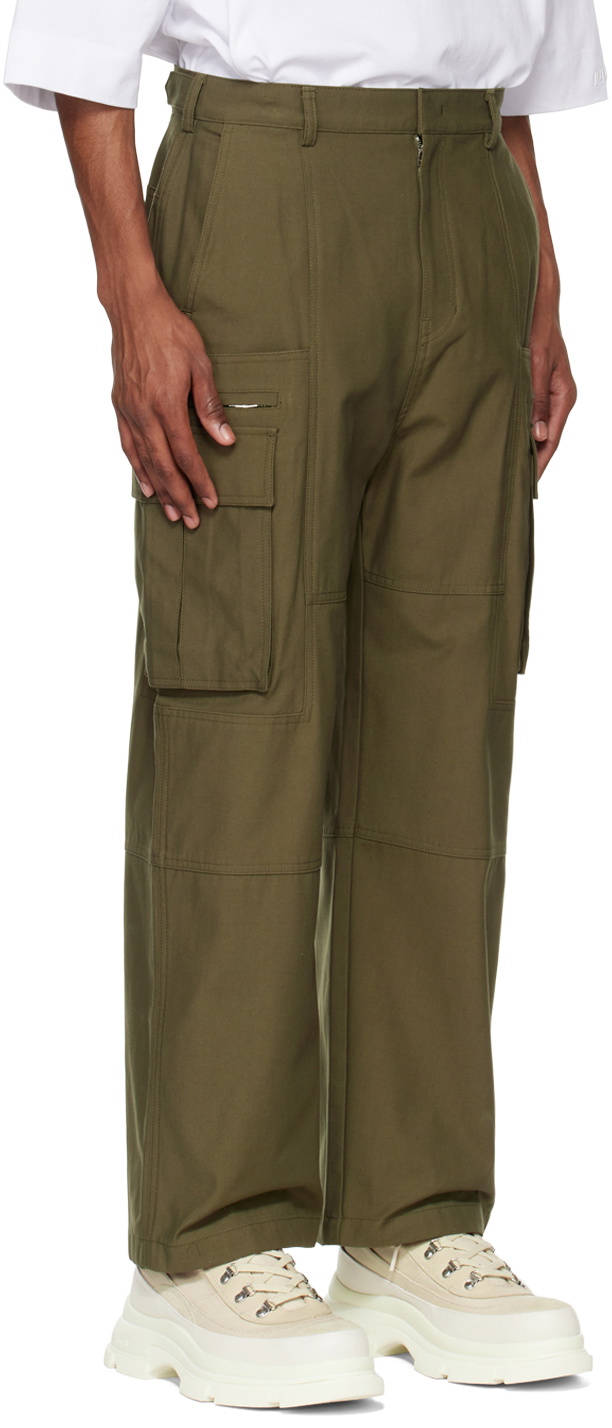 Juun.J Khaki Painter Cargo Pants Juun.J