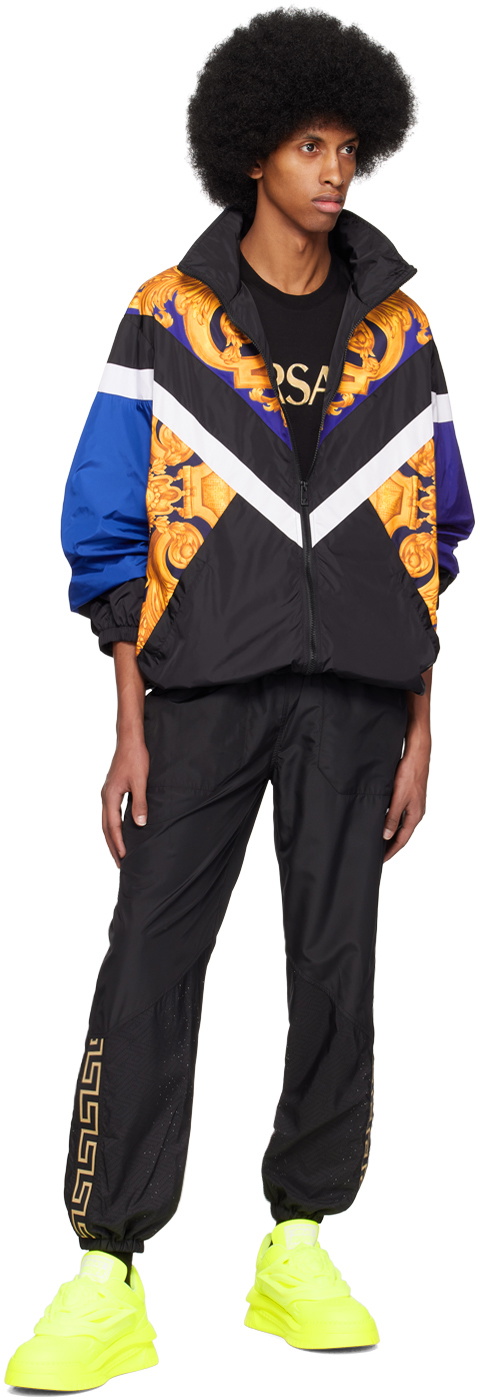 Versace Multicolor Barocco 660 Jacket Versace