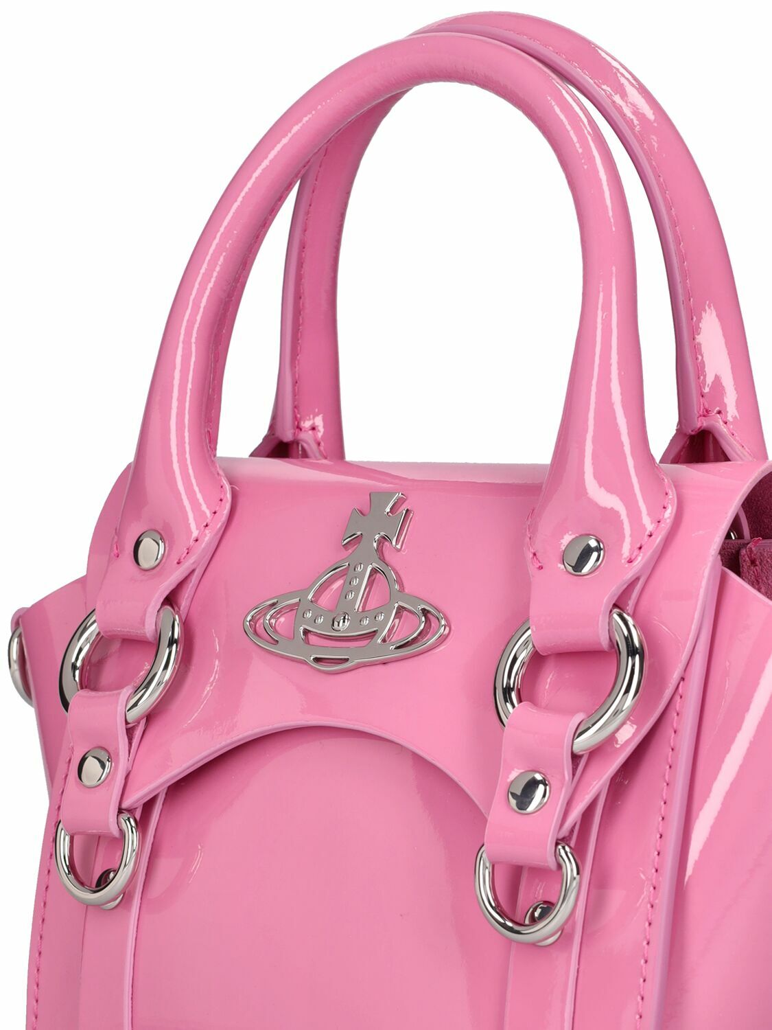 VIVIENNE WESTWOOD - Mini Betty Handbag W/ Chain Vivienne Westwood