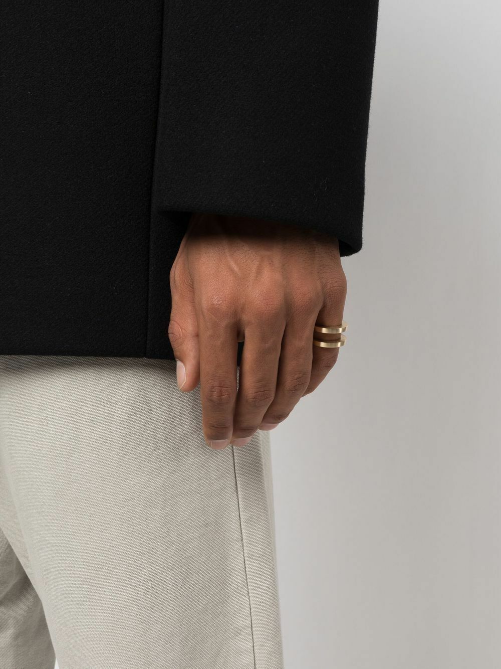 Tom Wood Double Vault Ring Tom Wood