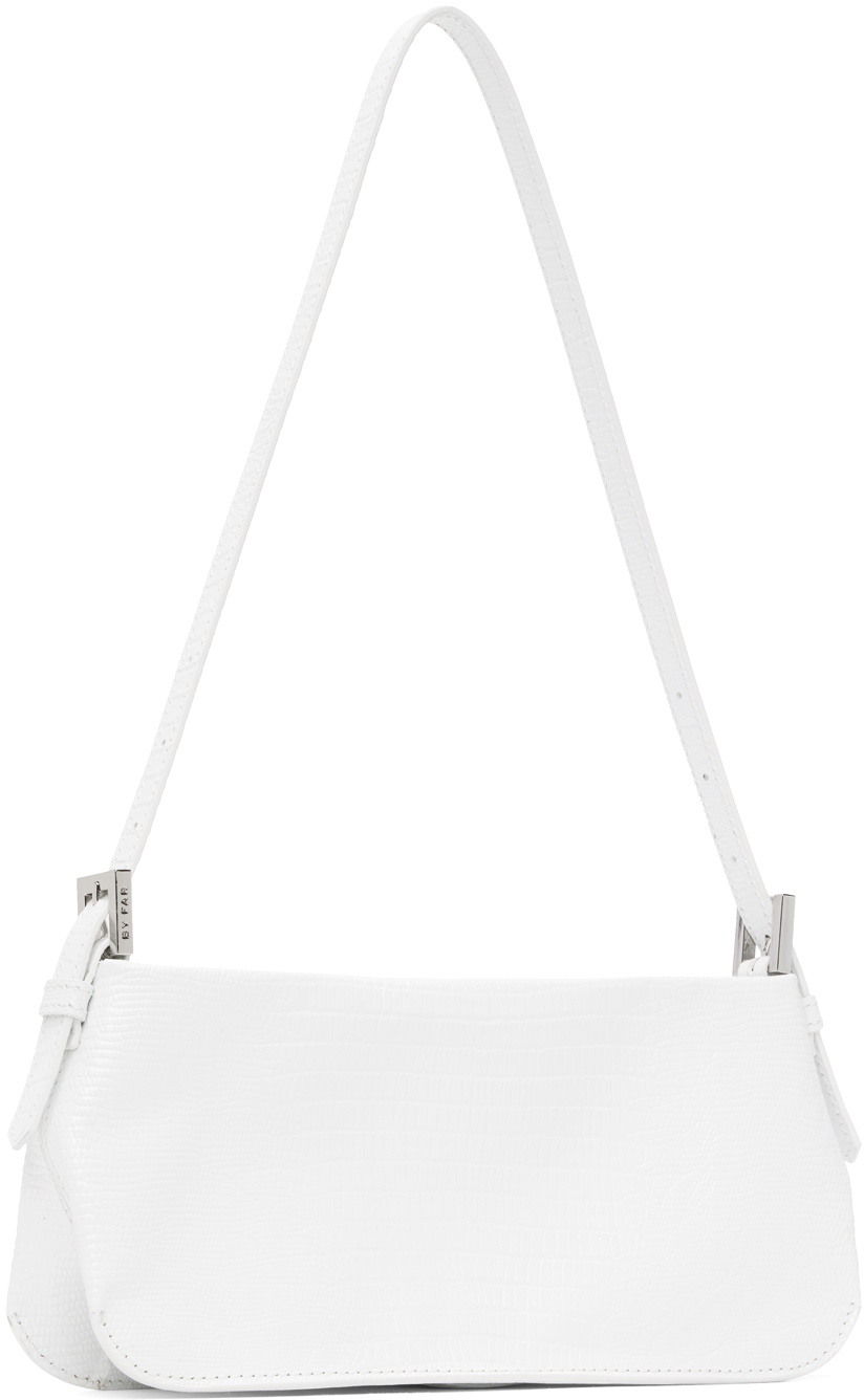 BY FAR White Dulce Shoulder Bag By Far