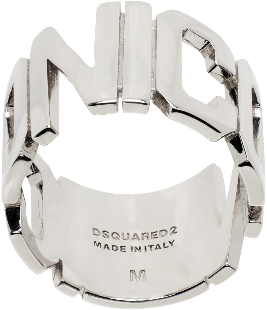 Dsquared2 Silver 'Icon' Ring Dsquared2