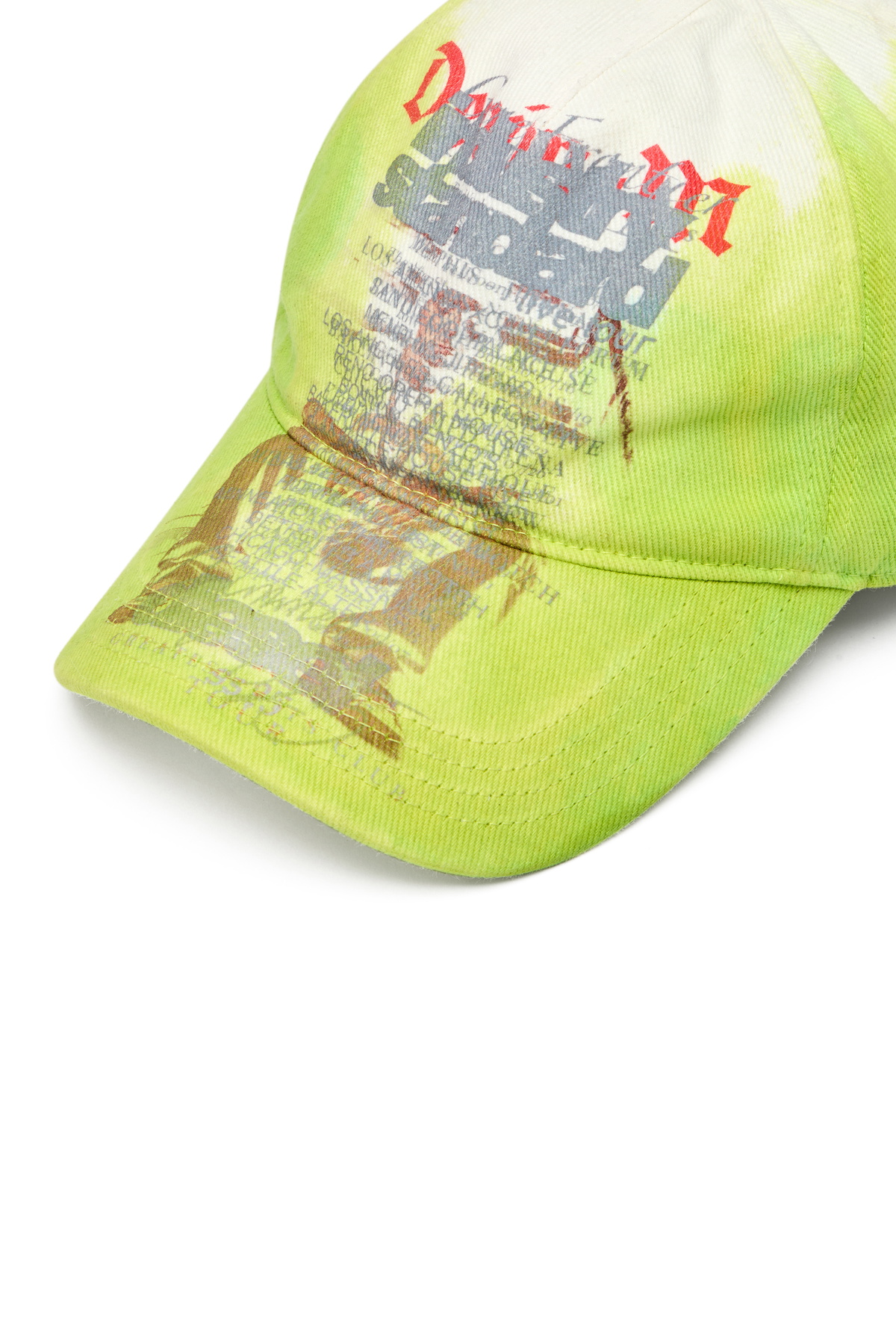 Diesel Baseball cap with bandana prints - Caps Mens in Green Diesel