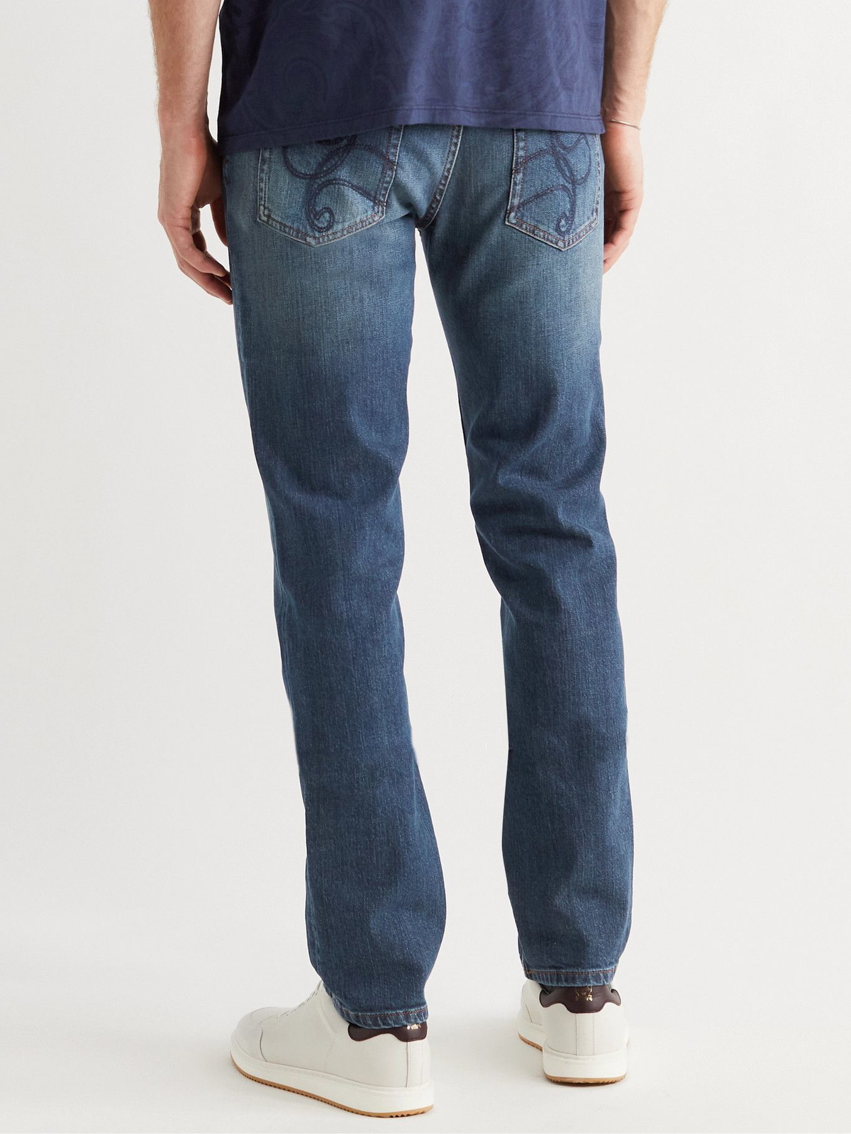 ETRO - Embroidered Jeans - Blue Etro