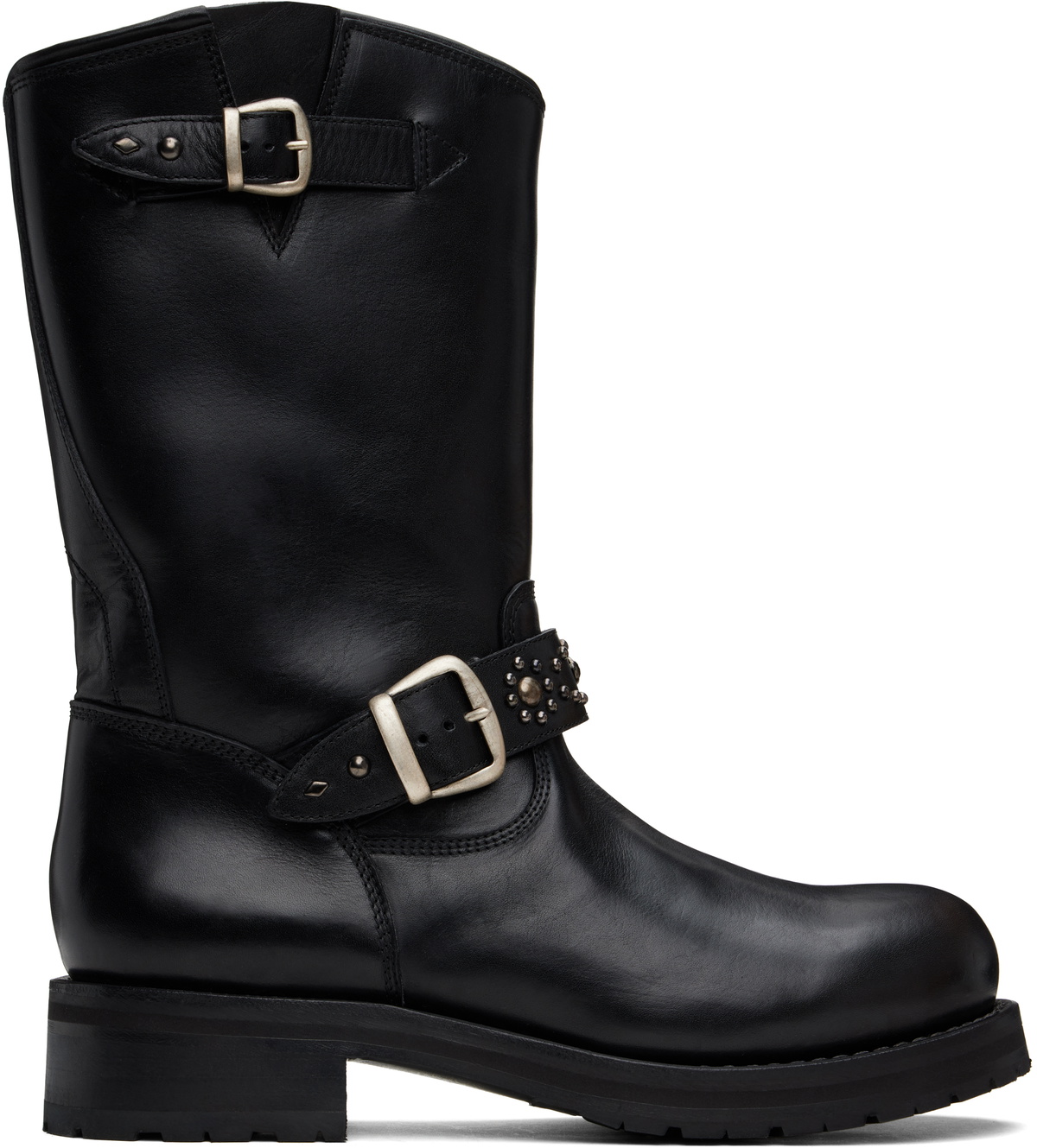 Second/Layer Black Rider Boots Second/Layer