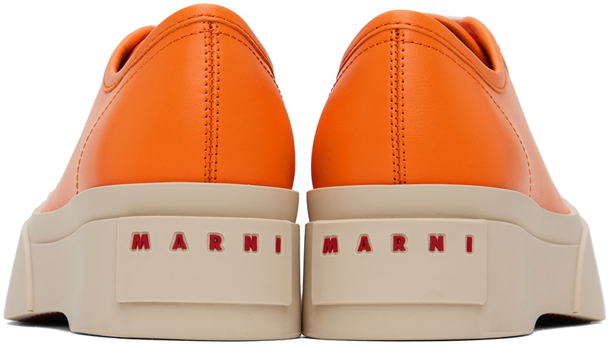 Marni Orange Pablo Sneakers Marni