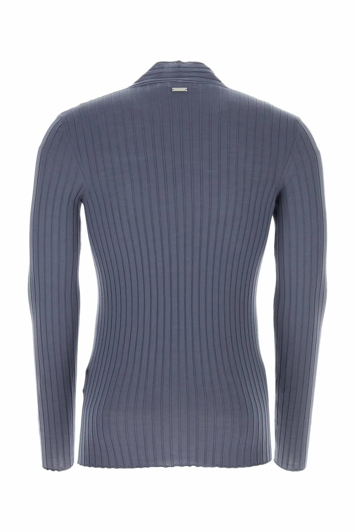 Ferragamo Graphite Virgin Wool Sweater Salvatore Ferragamo