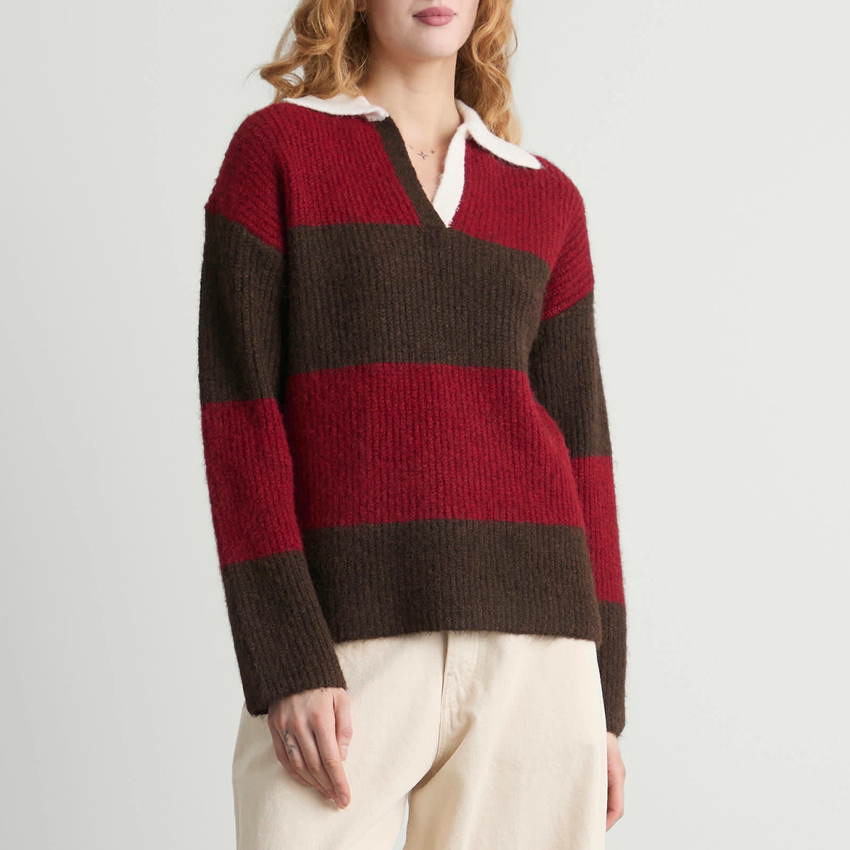 4th & Reckless Women's Ruby Jumper in Stripe 4th & Reckless