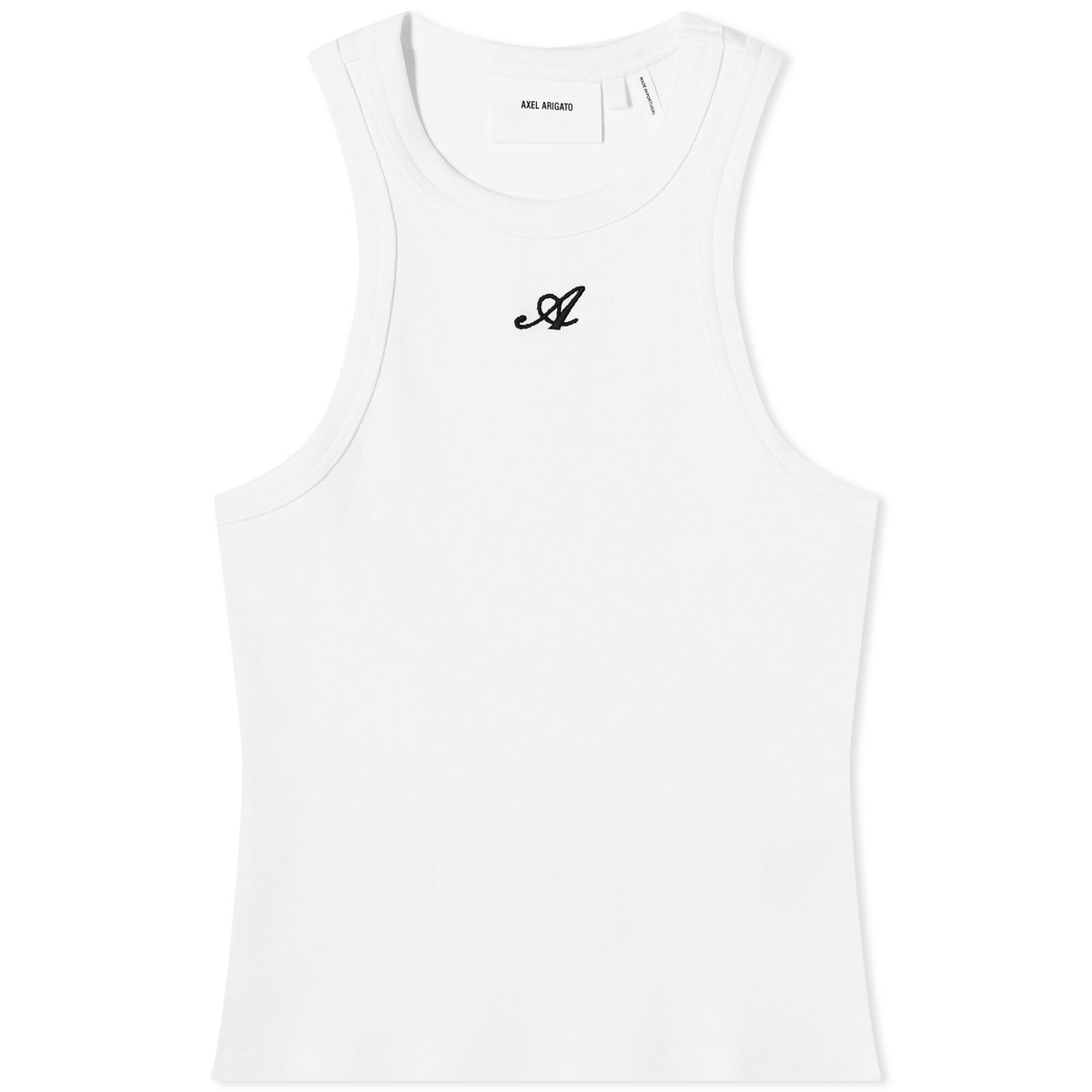 Axel Arigato Women's Signature Tank Top in White Axel Arigato