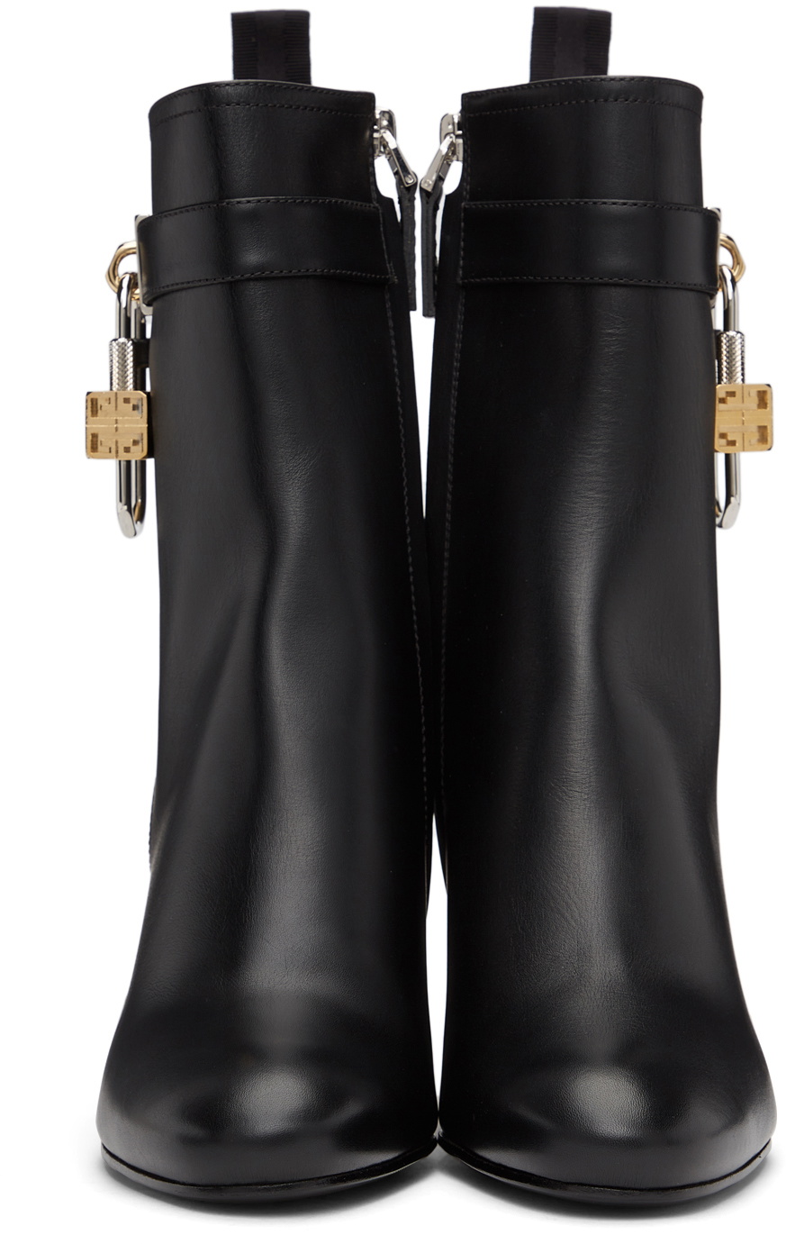 Givenchy Black Padlock Boots Givenchy